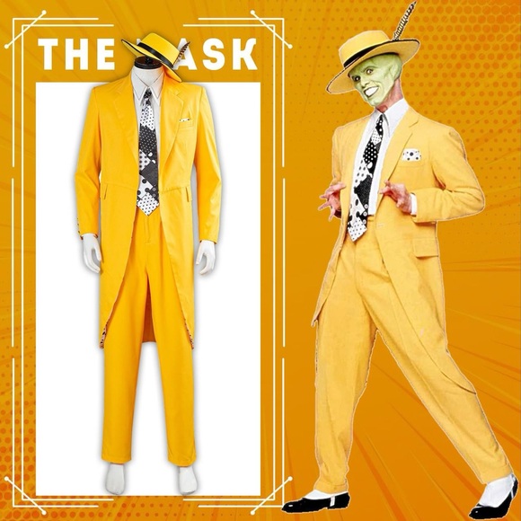 Suits & Blazers | Movie The Mask Stanley Ipkiss Jim Carrey Cosplay ...